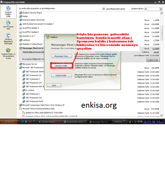 Plusnetwork nasıl kaldırılır - Plusnetwork remove