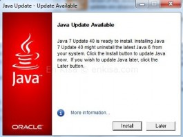 Java Nasıl Güncellenir Resimli Anlatım