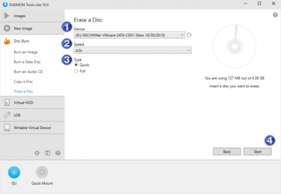 Daemon Tools Disk Silme - Daemon Tools CD Silme